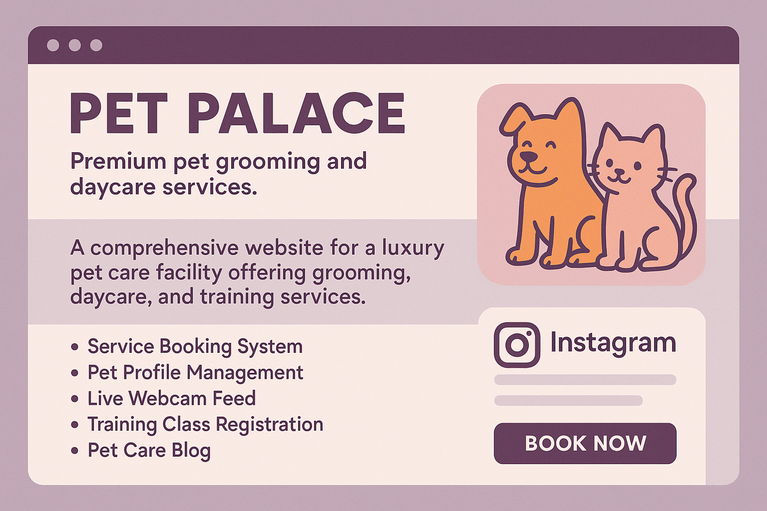 Pet Palace | Example Project | Aeoncat